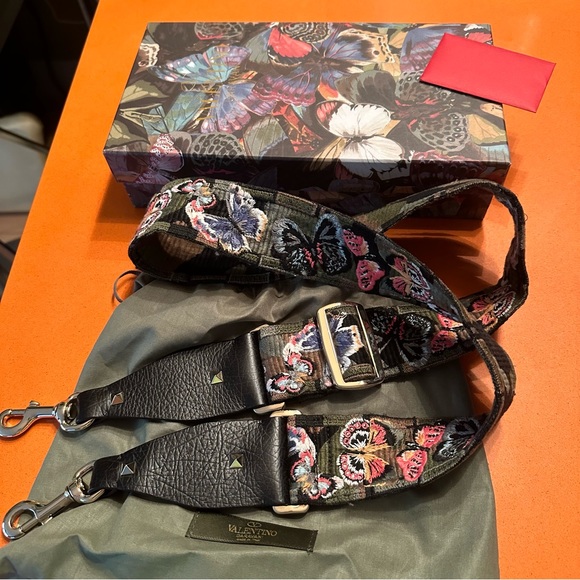 Valentino Garavani | Accessories | Valentino Camo Butterfly Guitar ...